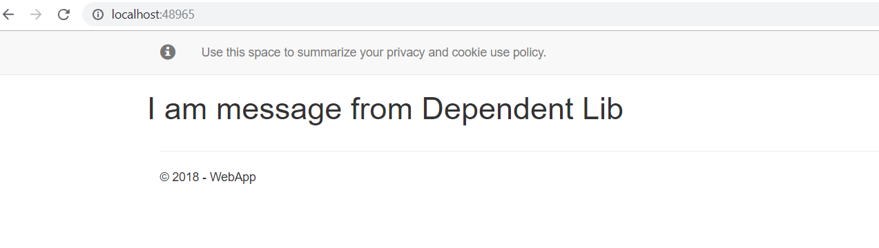 Dockerize Net Core Web App With Dependent Class Library Imran